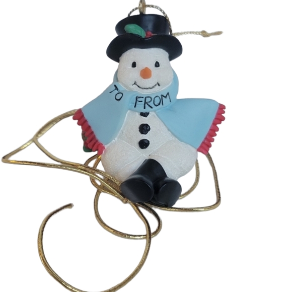 Avon | Holiday | Vintage Avon Ceramic Snowman Package Topper | Poshmark